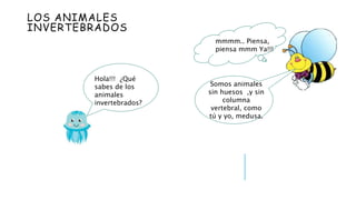 Animales Invertebrados | PPTX