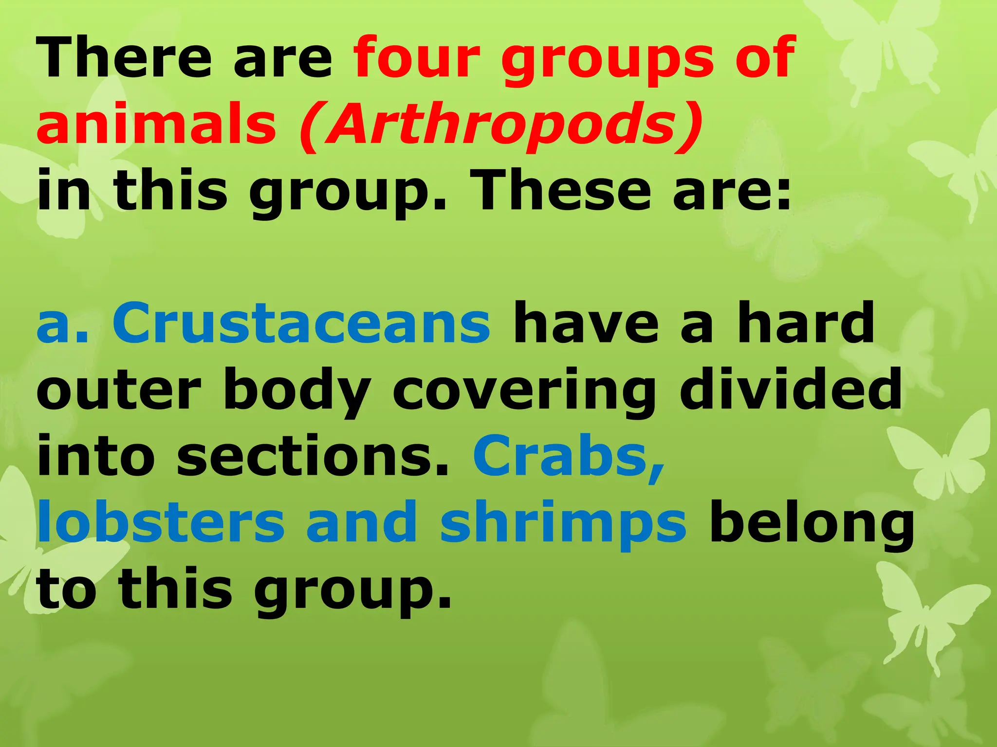 SCIENCE INVERTEBRATES ANIMALS TOPIC FOR GRADE SIX PUPILS | PPTX