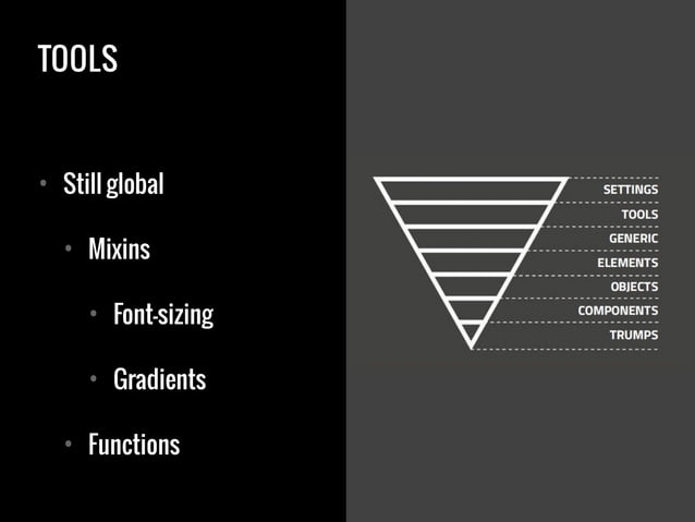 CSS Sanity with Sass: The Inverted Triangle Approach | PPT