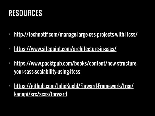 CSS Sanity with Sass: The Inverted Triangle Approach | PPT