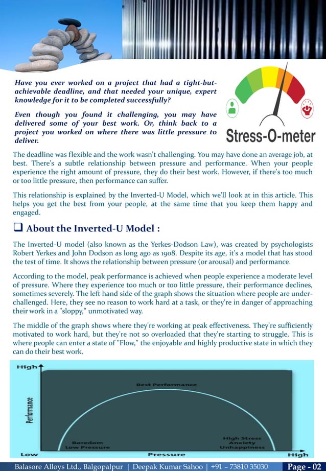 Inverted u model training Catalog. | PDF