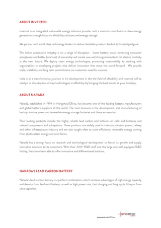 Inverted Energy: eRickshaw Testing Report | PDF