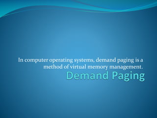 Inverted page tables basic | PPTX