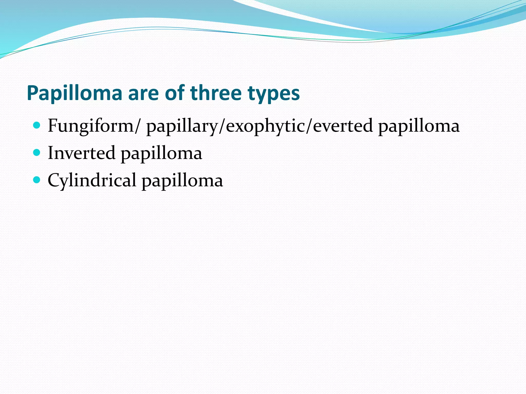 Inverted papilloma | PPTX
