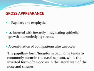 Inverted papilloma | PPTX