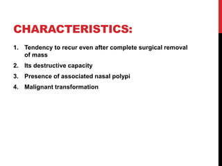 Inverted papilloma of nose | PPTX | Ear, Nose and Throat Conditions ...
