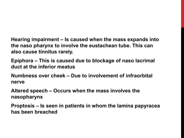 Inverted papilloma of nose | PPTX | Ear, Nose and Throat Conditions ...