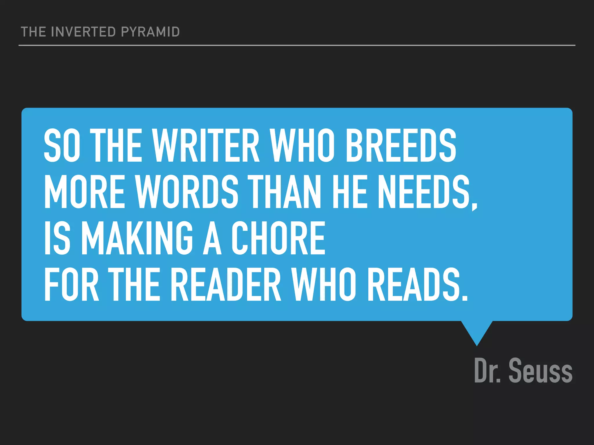 Inverted pyramid writing | PDF