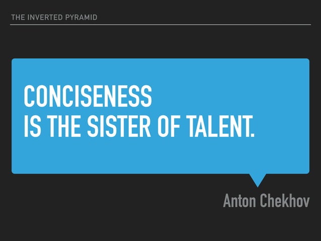 Inverted pyramid writing | PDF