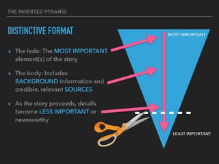Inverted pyramid writing | PDF