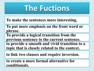 Inverted Subject-Verb | PPTX