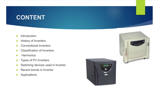 Inverter | PPTX | Internet of Things | Internet