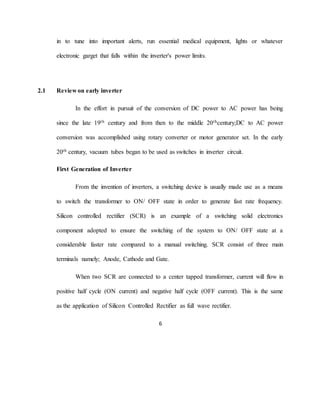 Design and Construction of 2KVA AC/DC Inverter | DOCX
