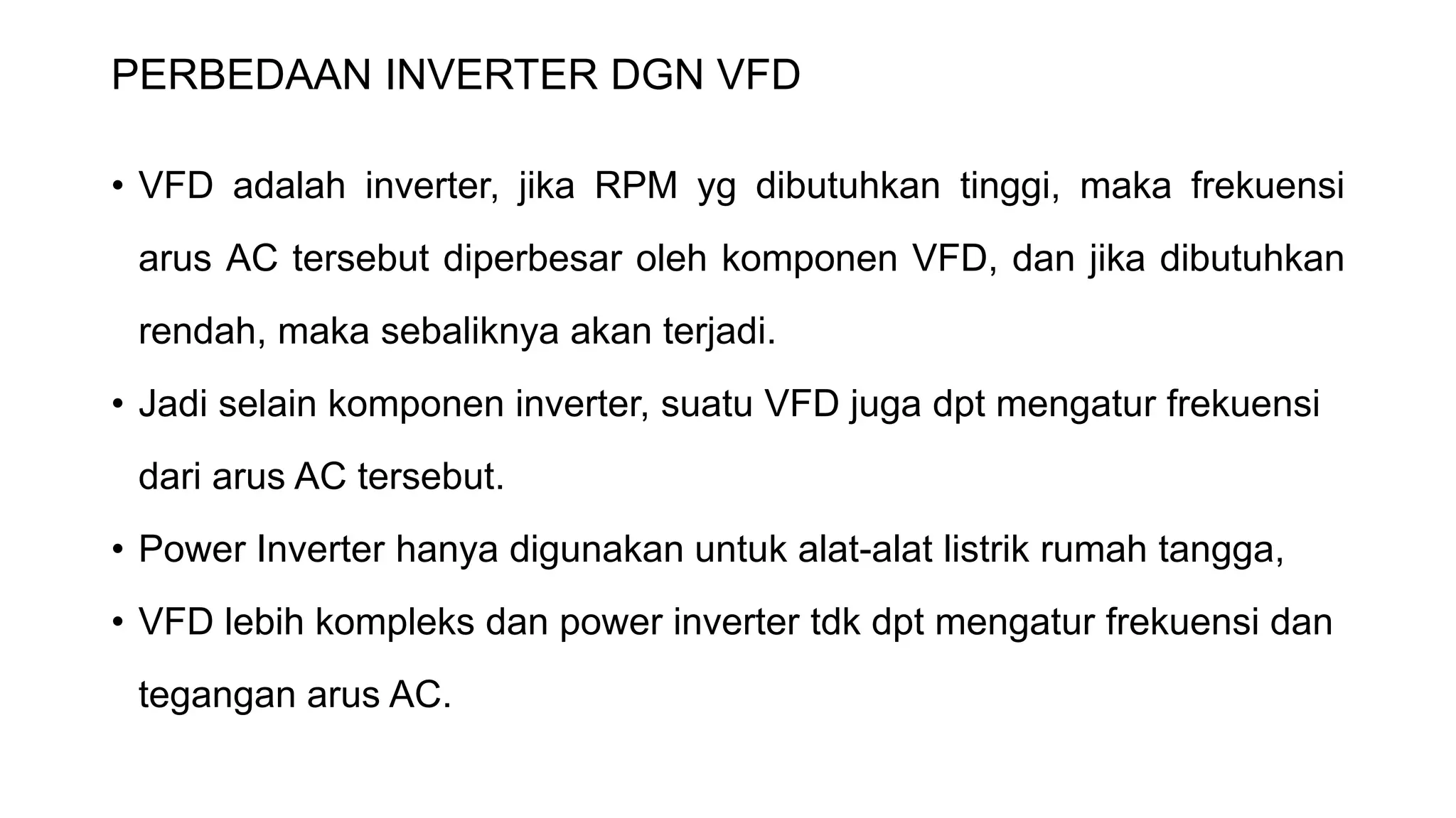 KOMPONEN LISTRIK YG DPT MERUBAH ARUS DC (DIRECT CURRENT) MENJADI ARUS ...