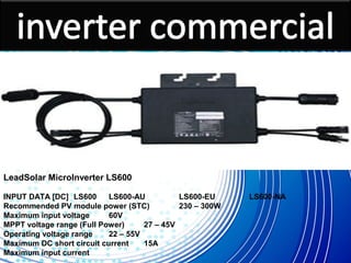 Inverter commercial | PPT