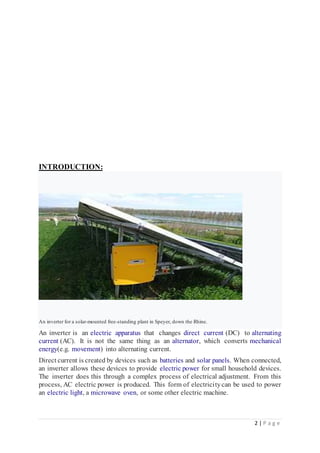 Inverter doc | DOCX