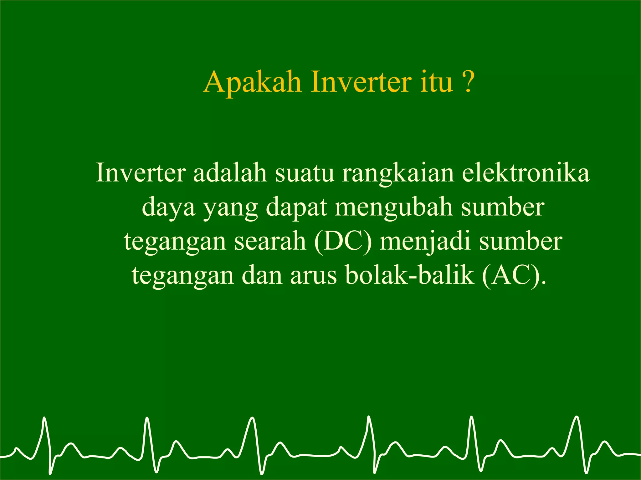 Inverter elektronika daya | PPT