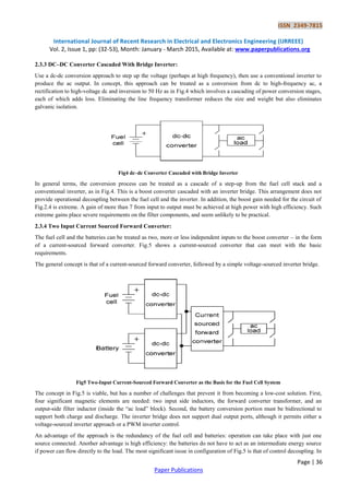 Inverter for Fuel Cell Based On PWM Cycloconverter | PDF