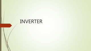 Inverter motors | PPTX