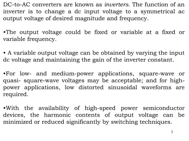 Inverter PPT.ppt | Internet of Things | Internet