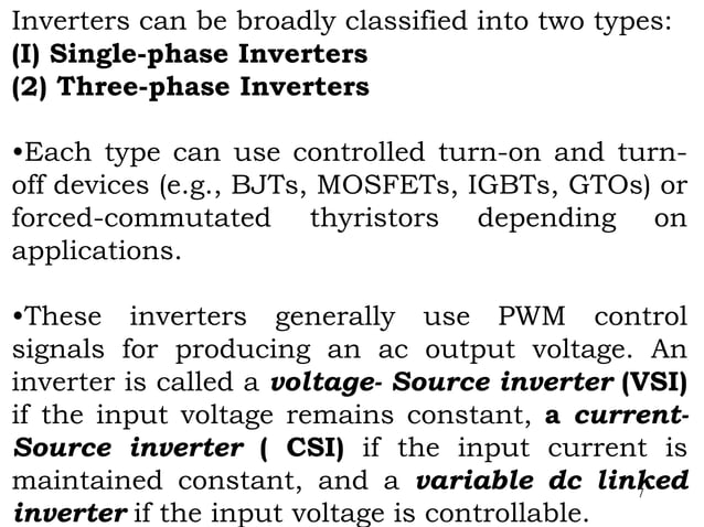 Inverter PPT.ppt | Internet of Things | Internet