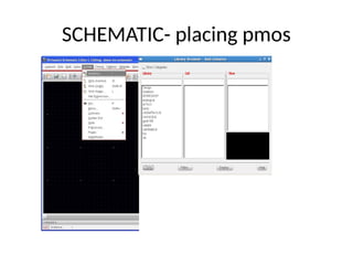 A fundamental CMOS inverter consists of one PMOS transistor (M1) and ...