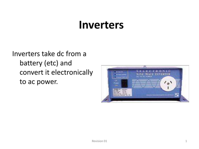 Inverters | PPTX