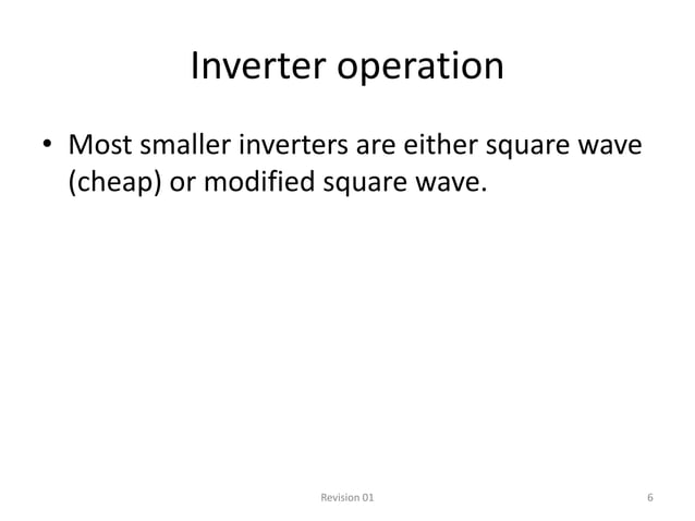 Inverters | PPTX