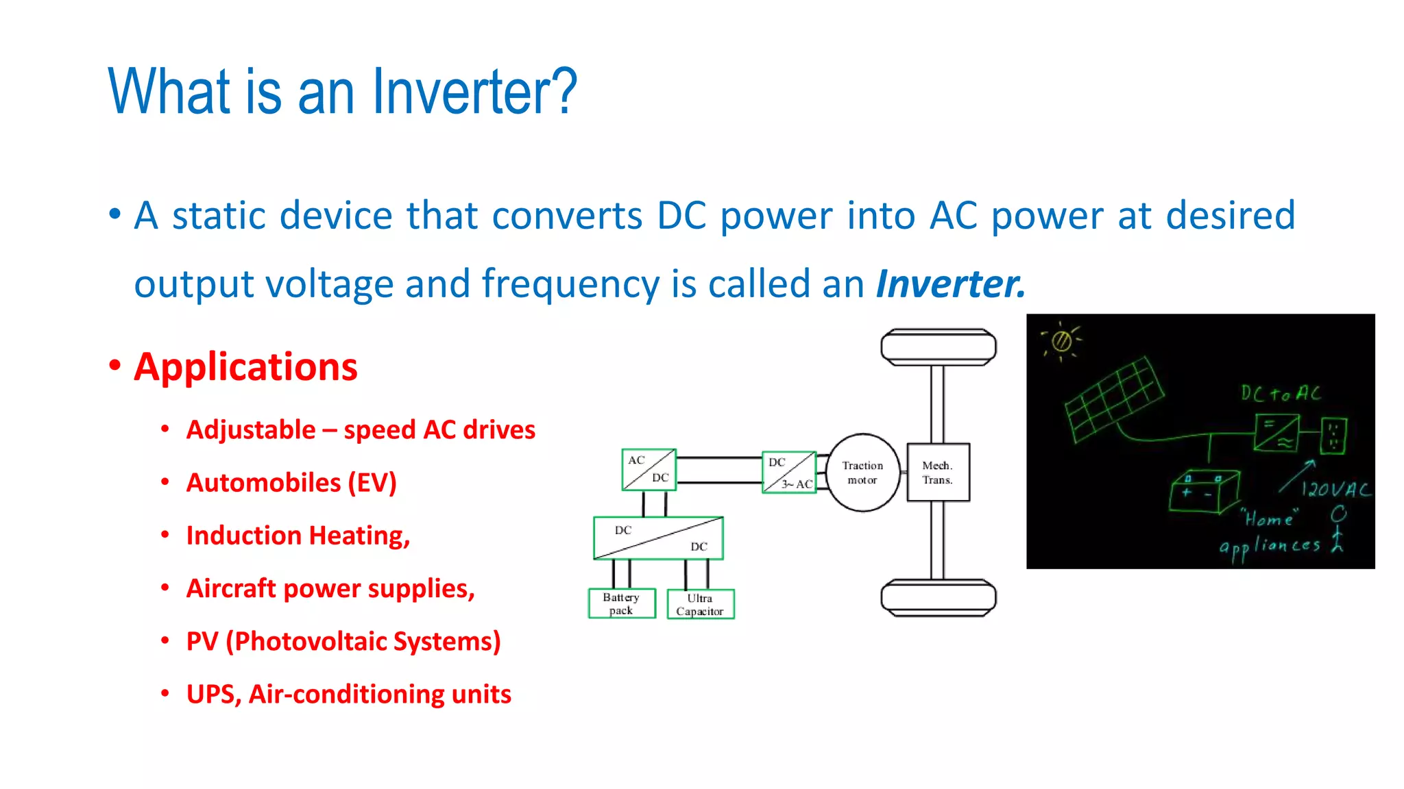 Inverters (DC-AC) | PPTX