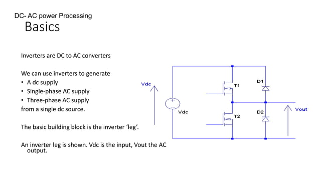 Inverters (DC-AC) | PPTX | Internet of Things | Internet