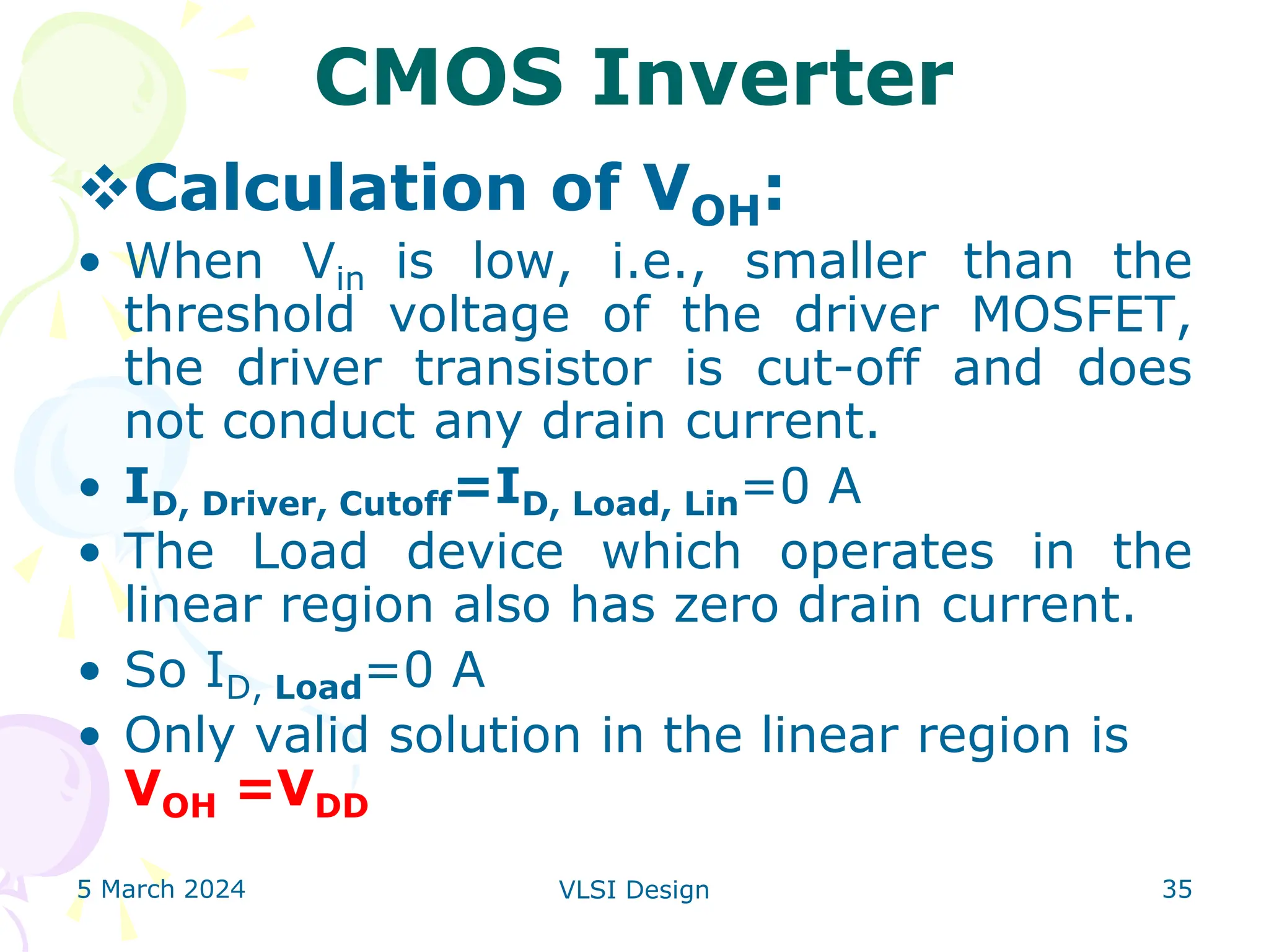 Inverters_VLSI_Design powerpoint presentation | PPT | Computer Networking | Computing