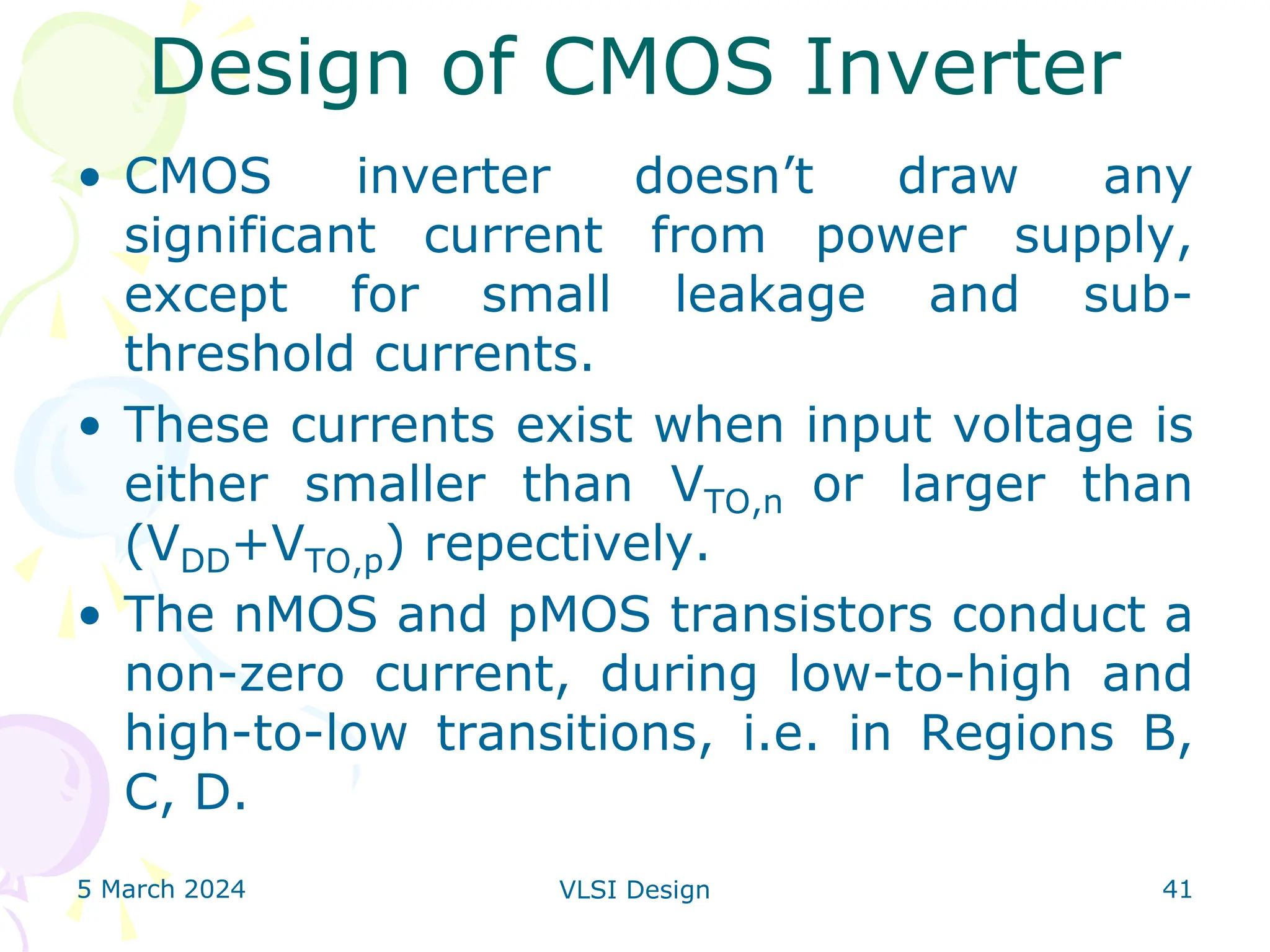 Inverters_VLSI_Design powerpoint presentation | PPT | Computer Networking | Computing