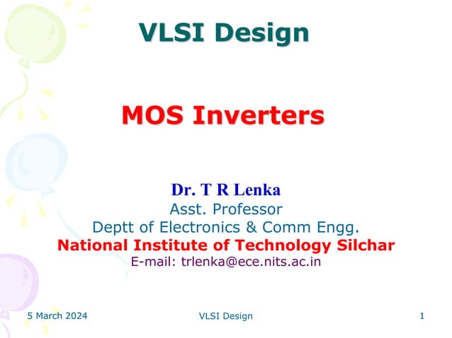 Inverters_VLSI_Design powerpoint presentation | PPT | Computer ...