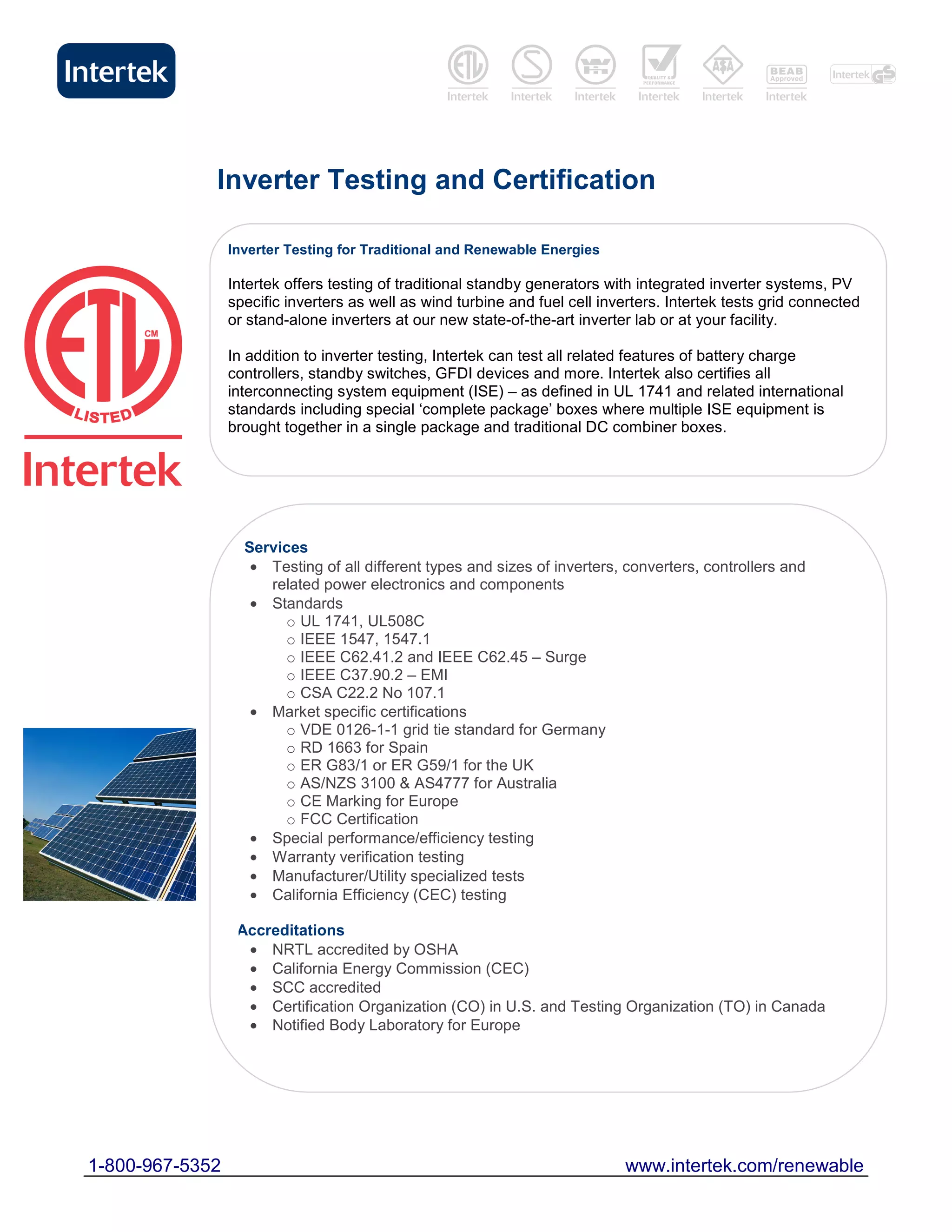 Inverter testing | PDF