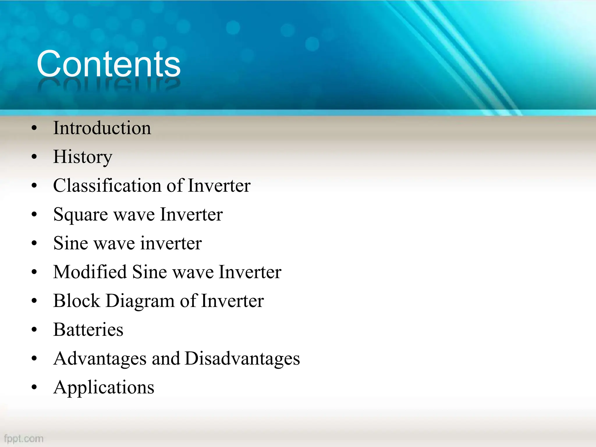 Inverter TESTING.pptx ENGINEER REPORT ELECTRICAL | PPTX | Home ...