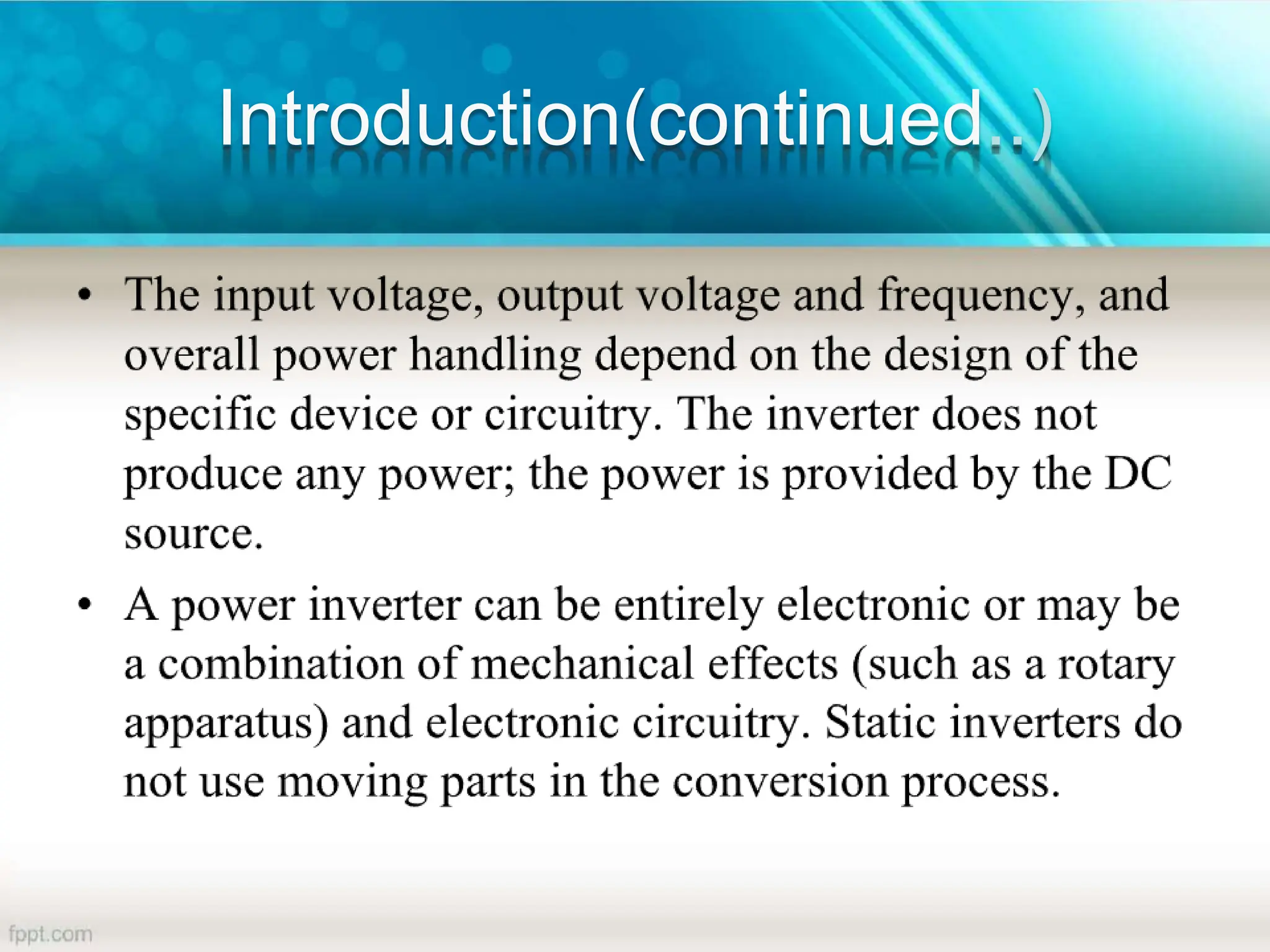 Inverter TESTING.pptx ENGINEER REPORT ELECTRICAL | PPT