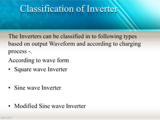 Inverter TESTING.pptx ENGINEER REPORT ELECTRICAL | PPTX | Home ...