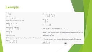 Invertible Matrix and Factorization.pptx