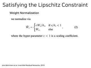 Invertible residual networks Review | PDF