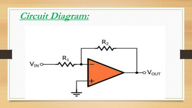 Inverting amplifier | PPTX