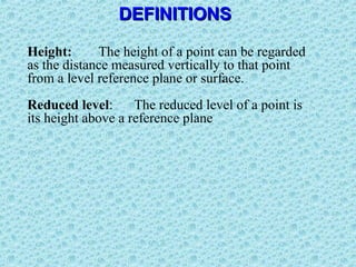 INVERT LEVELS land surveying II clement Nyamekye.ppt