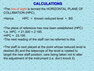 INVERT LEVELS land surveying II clement Nyamekye.ppt