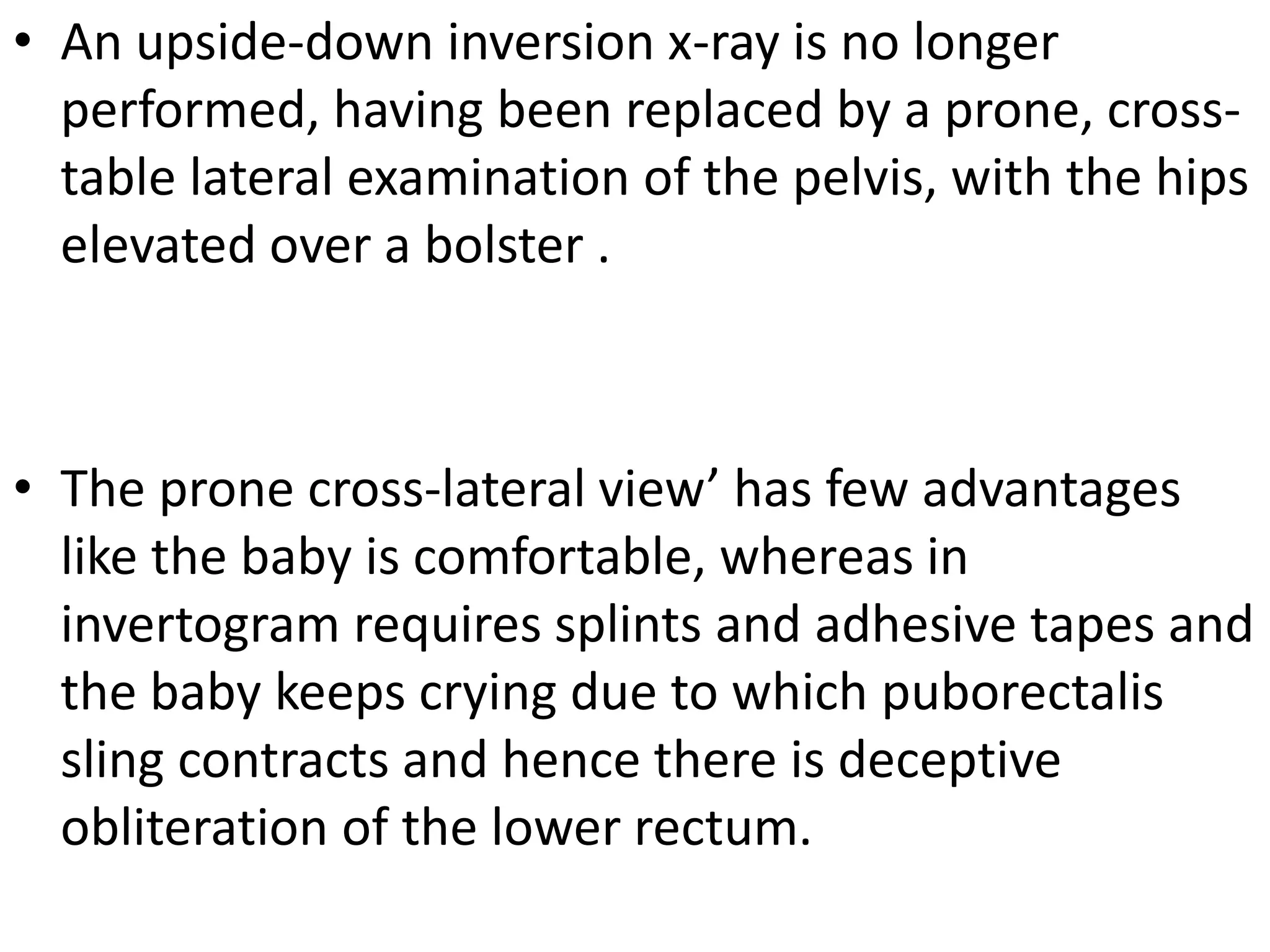 Invertogram ANORECTAL MALFORMATION ( ARM ) PRANAYA | PPTX