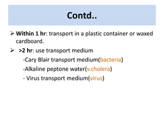 Investigation in acute gastroenteritis | PPT