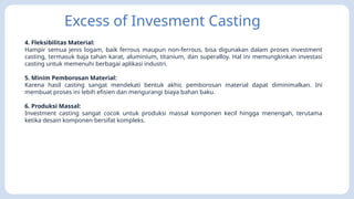 contoh ppt Invesment Casting pada Industri | PPTX