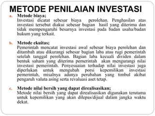 Investasi | PPTX