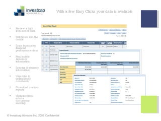 Investcap Advisors Llc Overview | PPT
