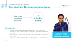 Insurance Innovation Award - Investec Life | PPT