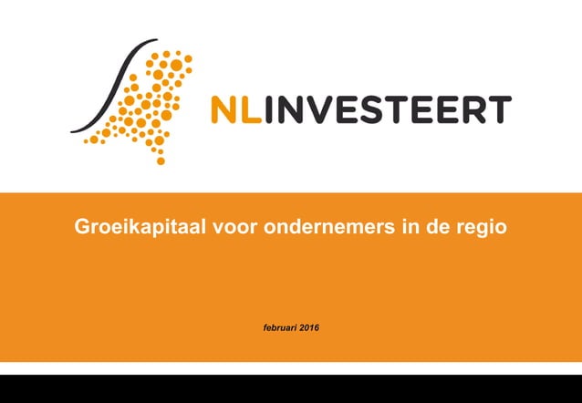 NLInvesteert presentatie Week van de Financiering 2016 - Eindhoven | PPT
