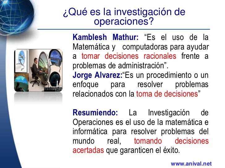 Investigacion De Operaciones – VSZPG
